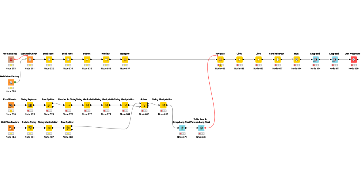 Upload multiple files – KNIME Community Hub