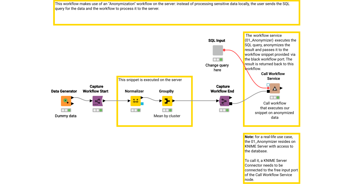 Consumer of Anonymization Workflow Service – KNIME Community Hub