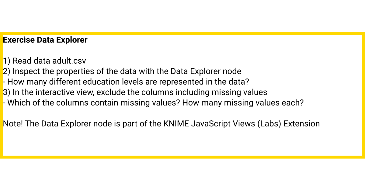 01_Data_Explorer – KNIME Community Hub