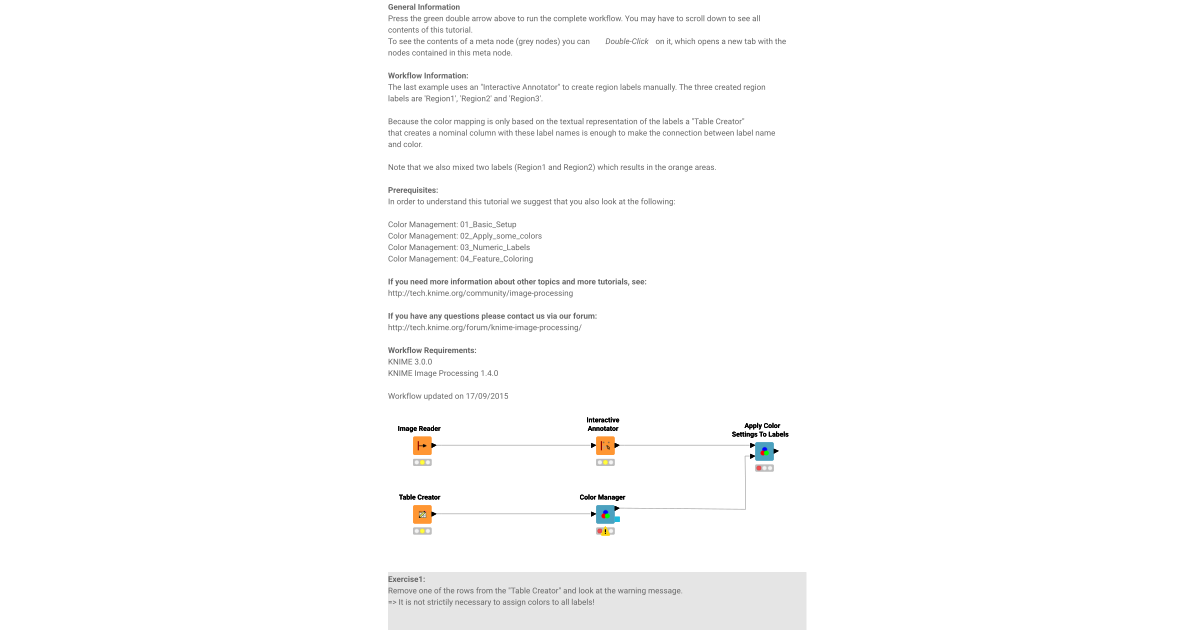 Application: Color Management – KNIME Community Hub