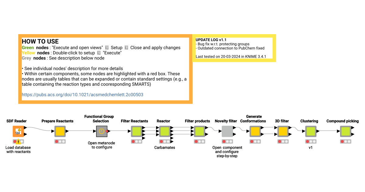 (3D) Fragment library design workflow v1.1 (minor bug fixes) – KNIME ...
